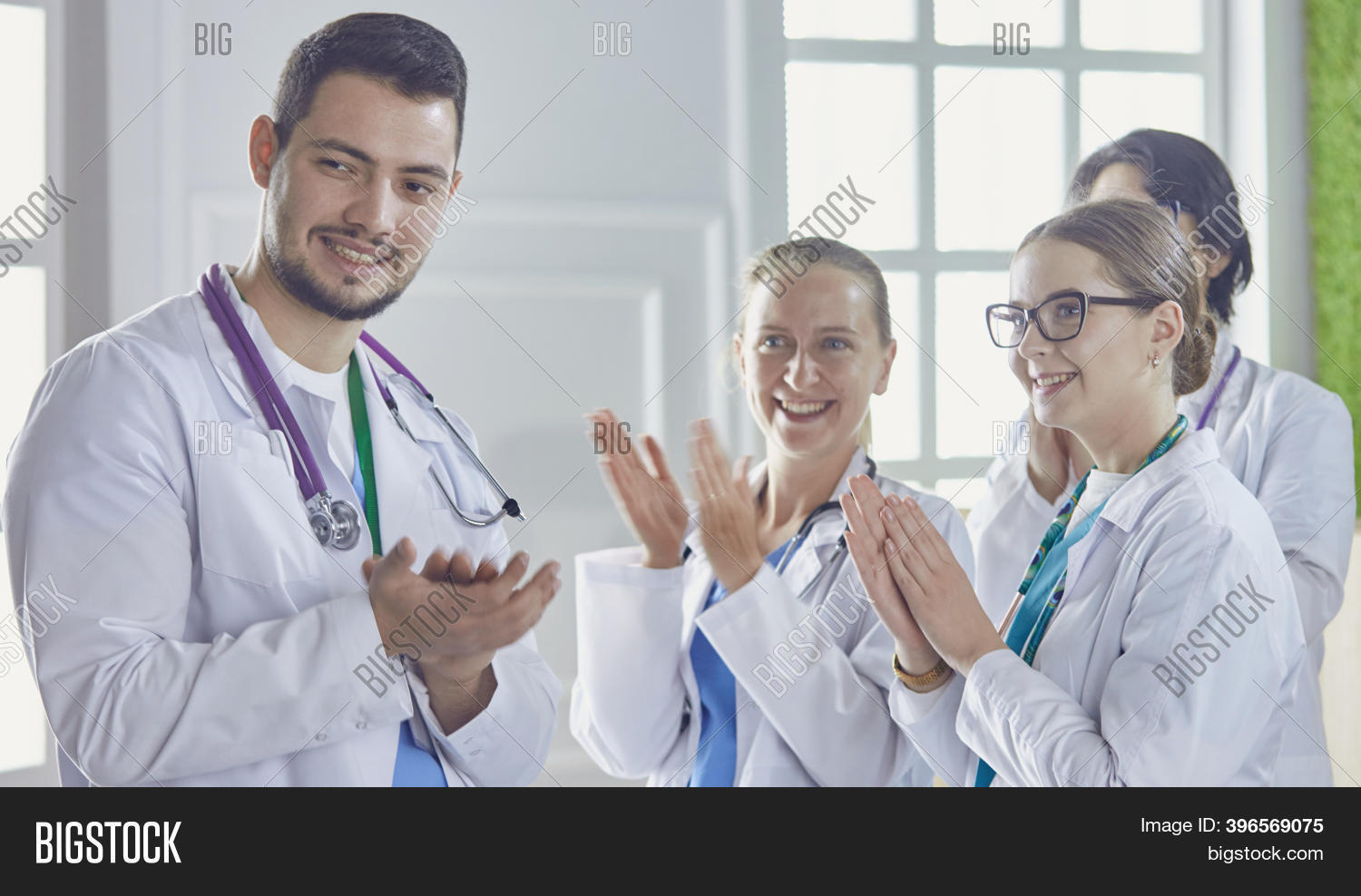 Happy Medical Team Image & Photo (Free Trial) | Bigstock