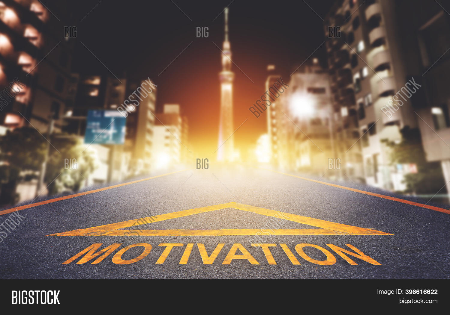 Motivation Arrow Road Image & Photo (Free Trial) | Bigstock
