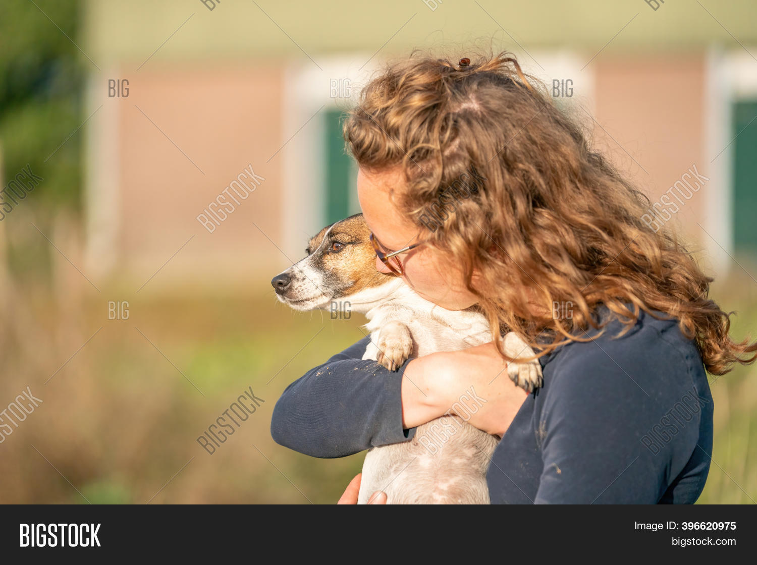 Farmer Her Love Pets. Image & Photo (Free Trial) | Bigstock