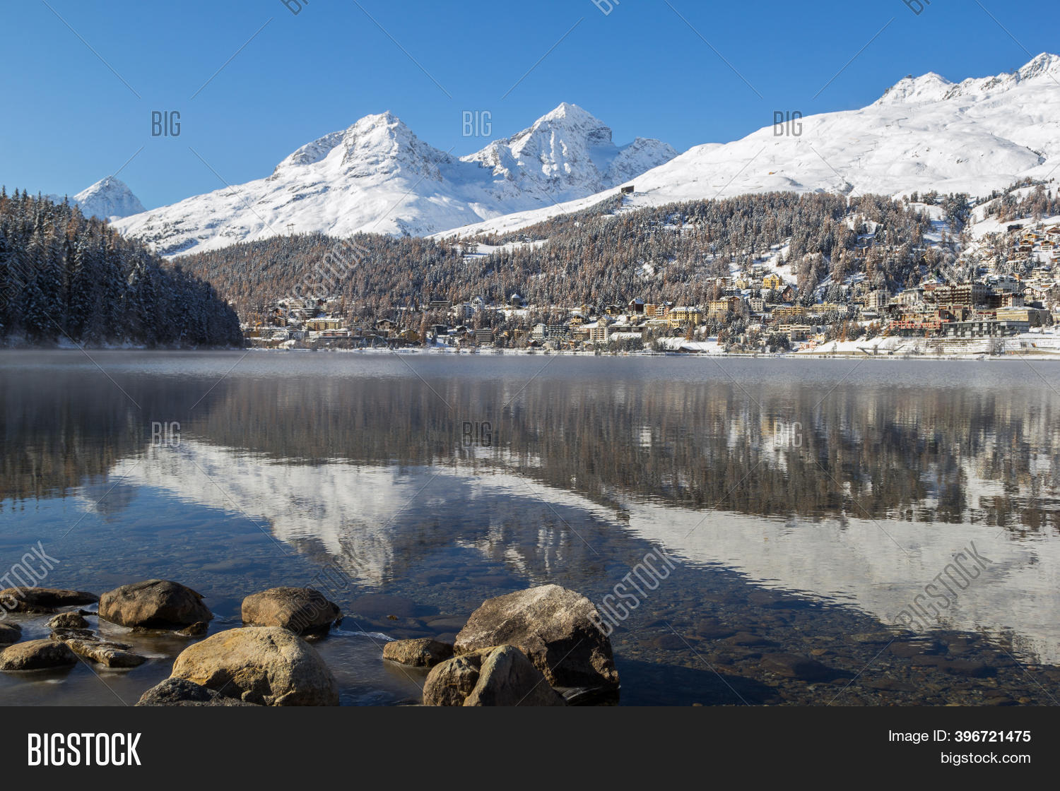 Lake St. Moritz Image & Photo (Free Trial) | Bigstock
