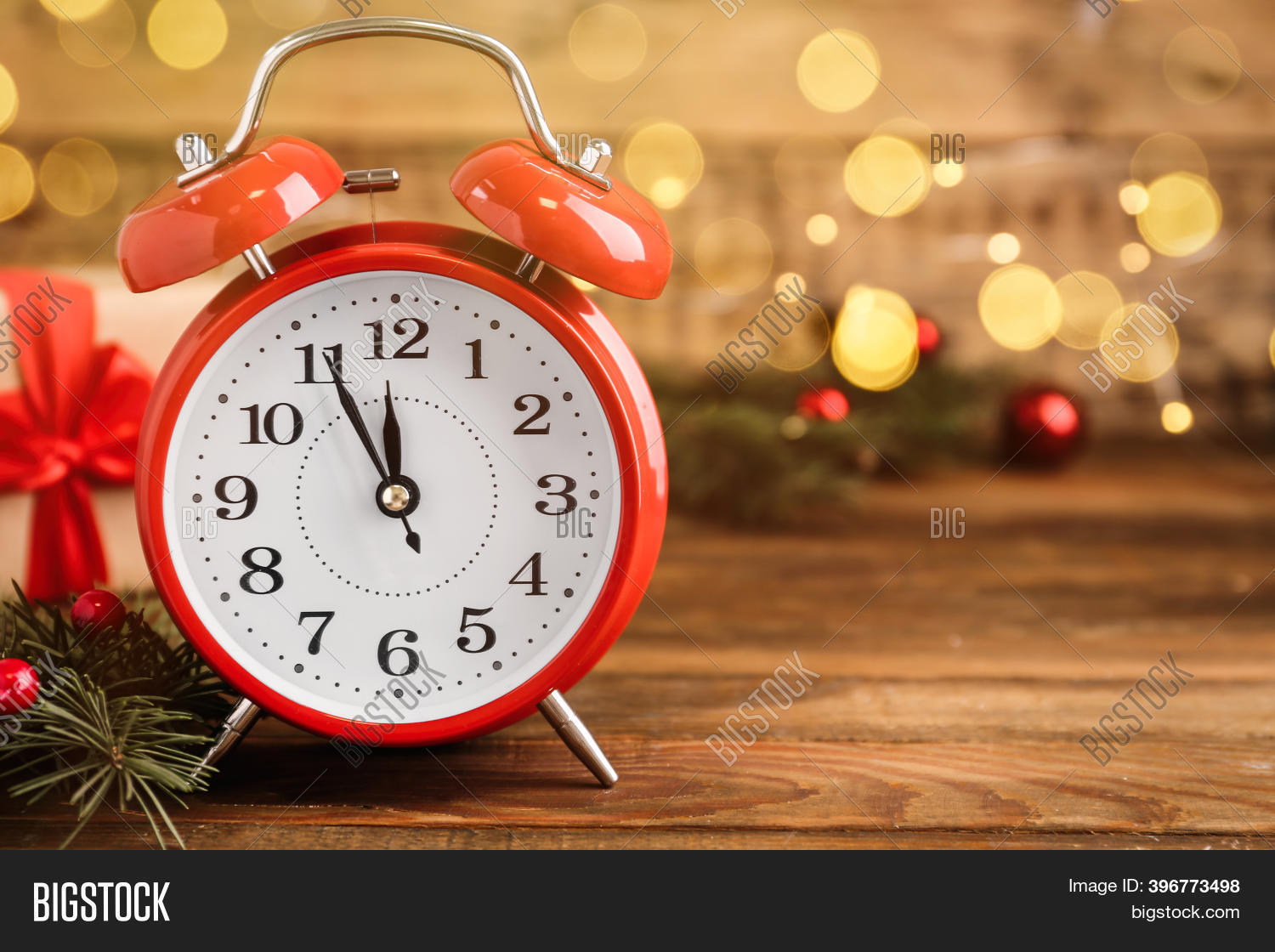 Alarm Clock Christmas Image & Photo (Free Trial) | Bigstock