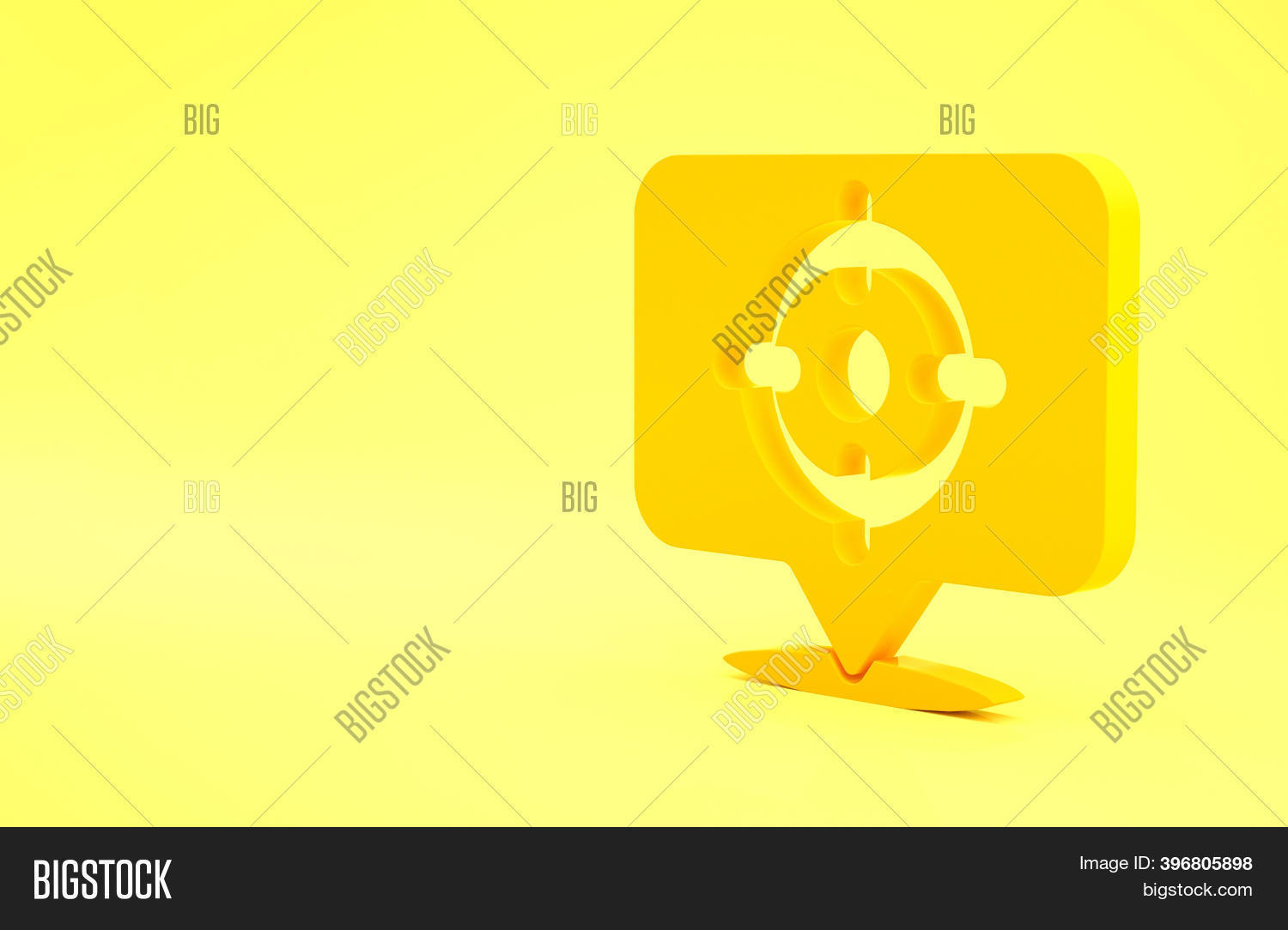 Yellow Target Sport Image & Photo (Free Trial) | Bigstock