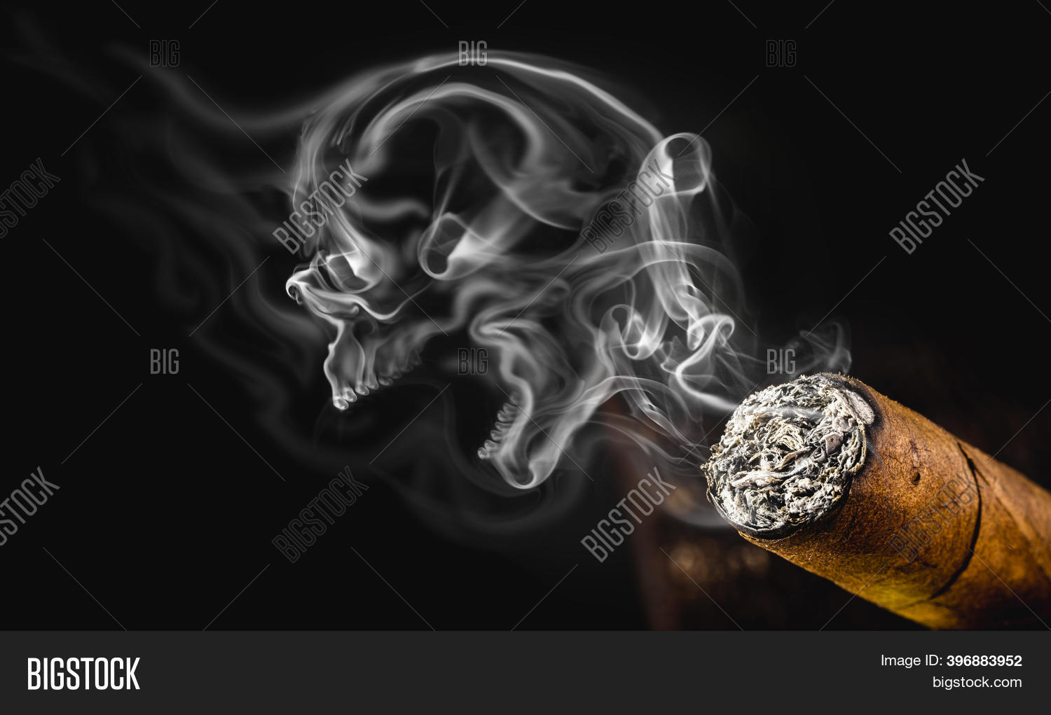 Smoky Skull, Macabre Image & Photo (Free Trial) | Bigstock
