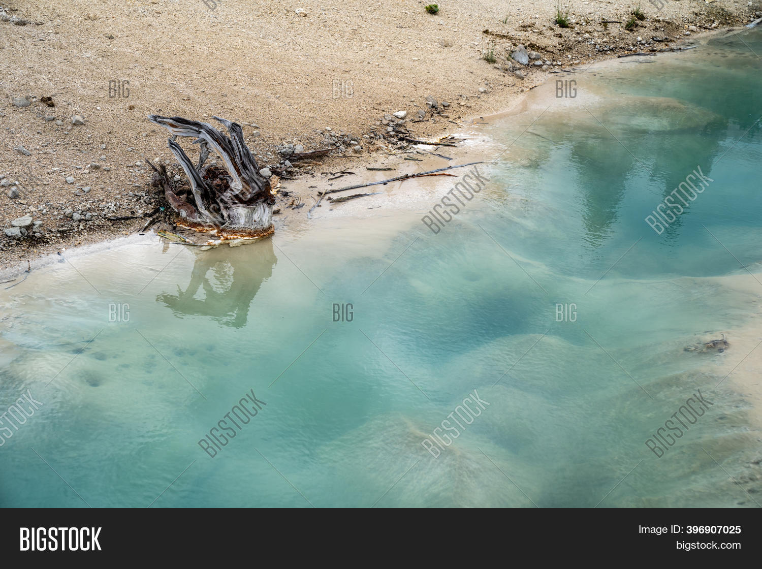 Teal Water Hot Spring Image & Photo (Free Trial) | Bigstock