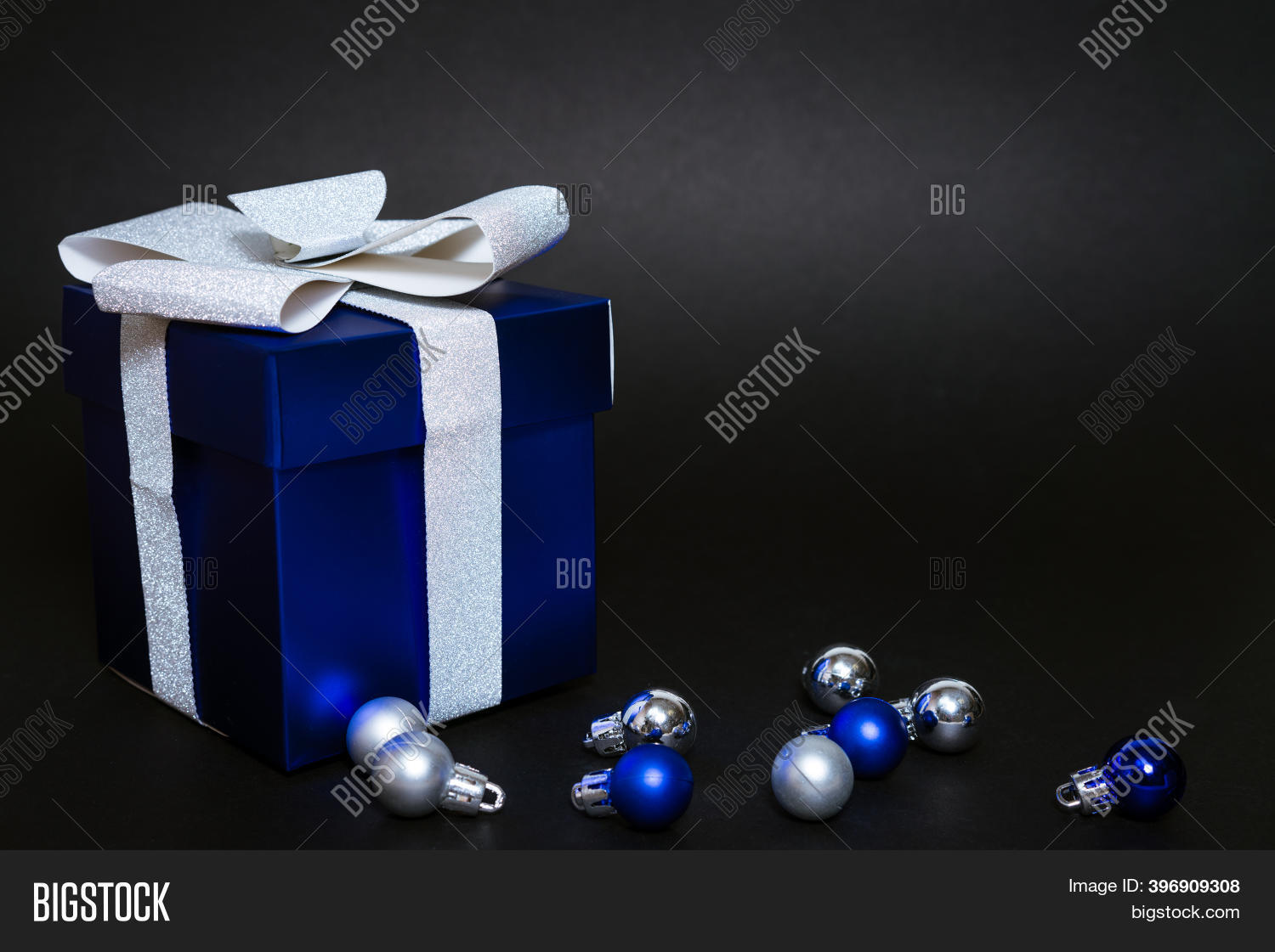 Beautiful Blue Gift Image & Photo (Free Trial) | Bigstock