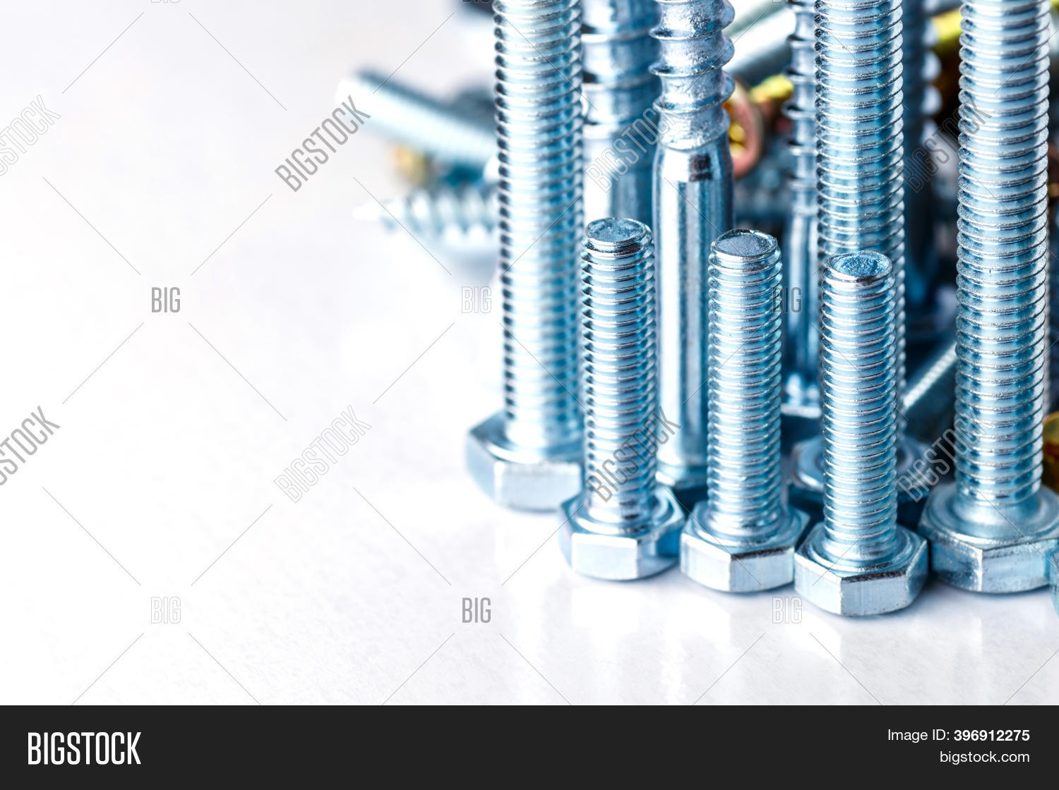 Mixed Screws Nails. Image & Photo (Free Trial) | Bigstock