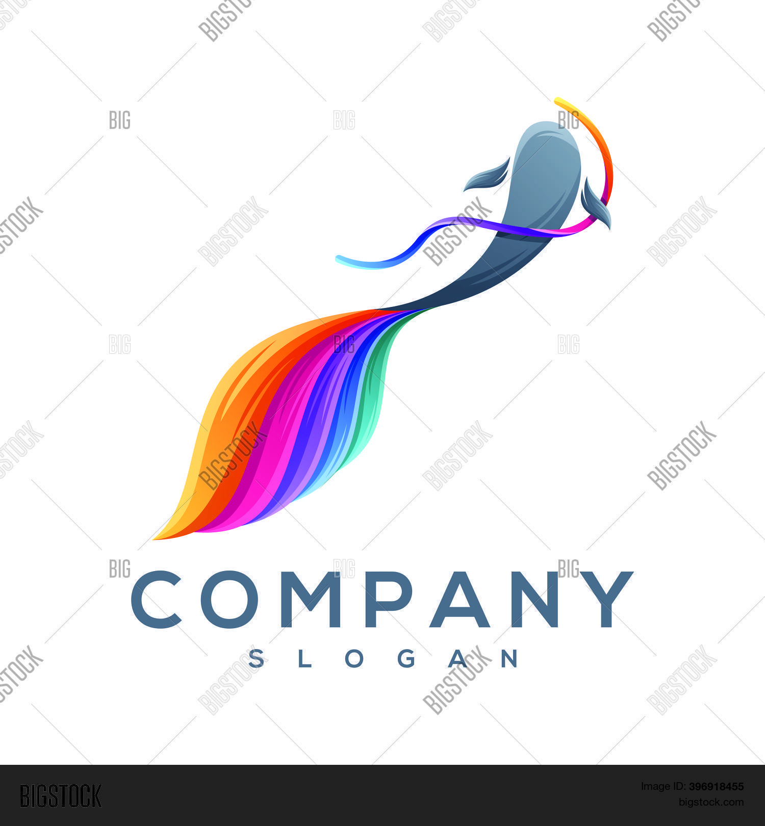 Dancing Fish Logo Vector & Photo (Free Trial) | Bigstock
