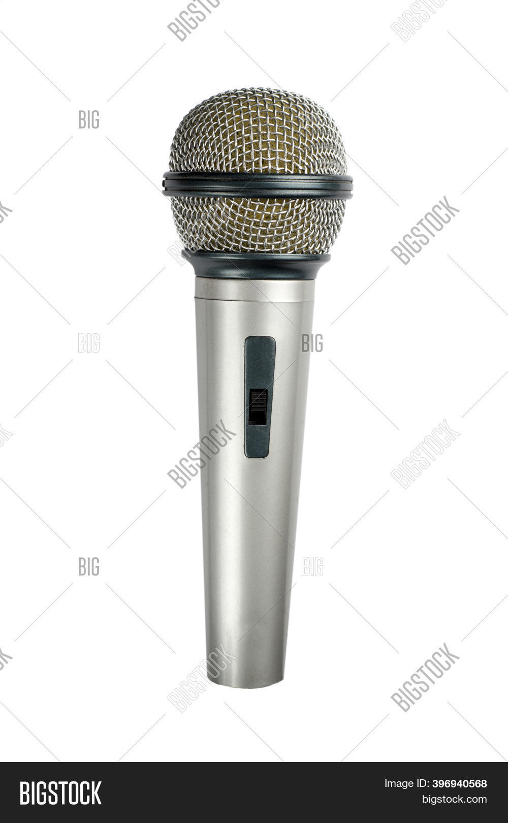 Microphone On White Image & Photo (Free Trial) | Bigstock