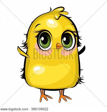 Little Chick. Funny Vector & Photo (Free Trial) | Bigstock