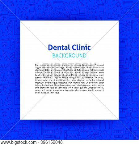 Dental Clinic Paper Vector & Photo (Free Trial) | Bigstock