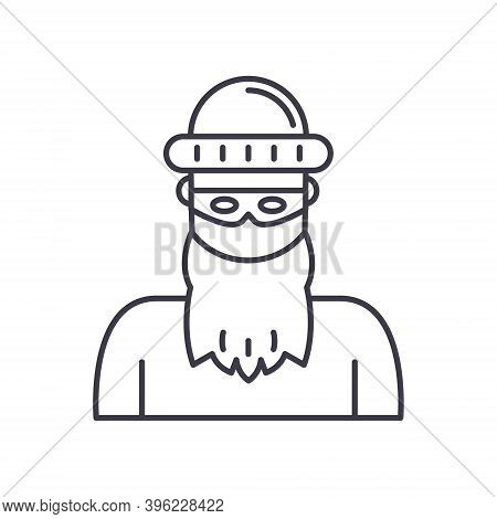 Villain Icon, Linear Vector & Photo (Free Trial) | Bigstock