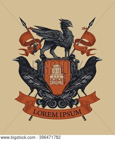 Vector Heraldic Coat Vector & Photo (Free Trial) | Bigstock