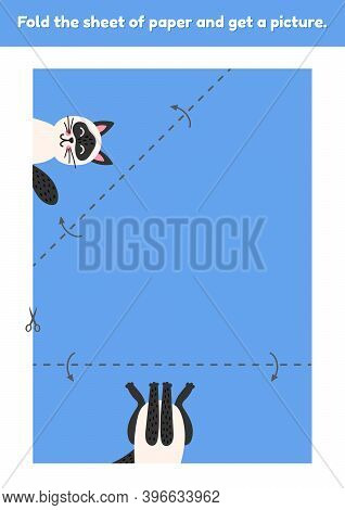 Fold Sheet Paper Get Vector & Photo (Free Trial) | Bigstock