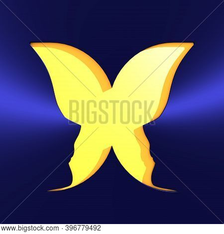 Butterfly Two Face Image & Photo (Free Trial) | Bigstock