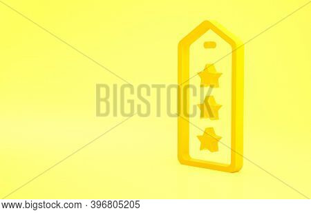 Yellow Military Rank Image & Photo (Free Trial) | Bigstock