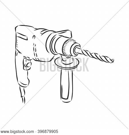 Electric Drill Vector & Photo (Free Trial) | Bigstock