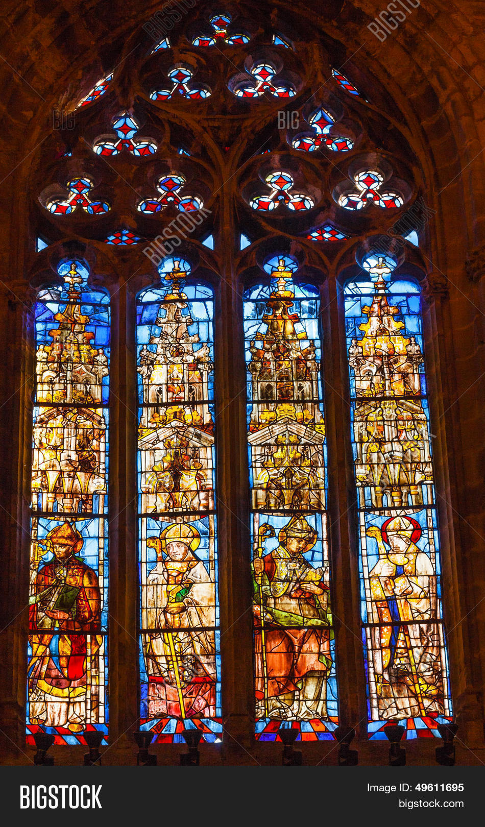 Bishops Stained Glass Image & Photo (Free Trial) | Bigstock
