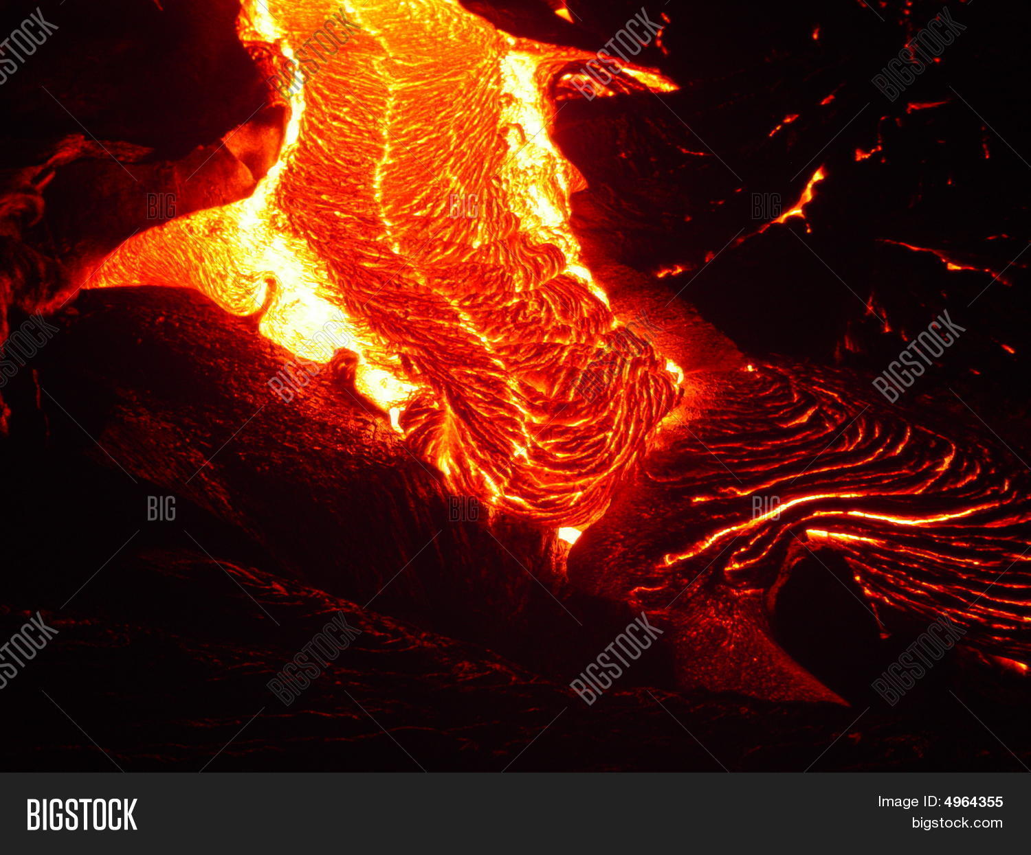 Flowing Lava Image & Photo (Free Trial) | Bigstock