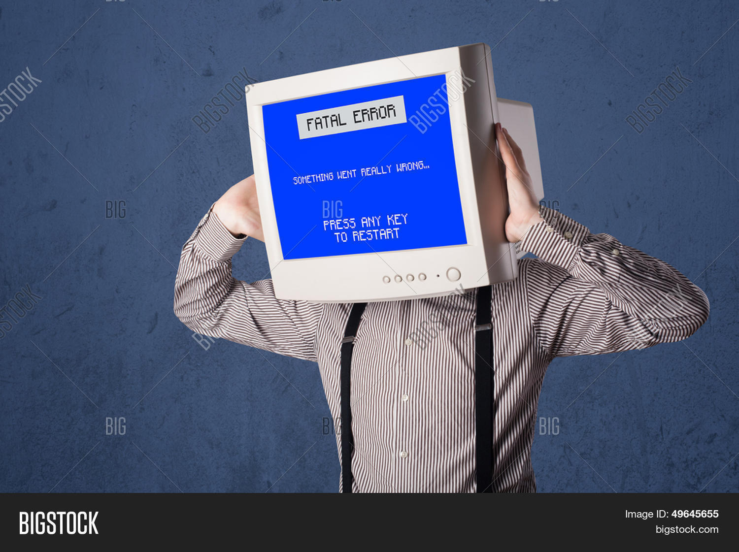 Person Monitor Head Image & Photo (Free Trial) | Bigstock