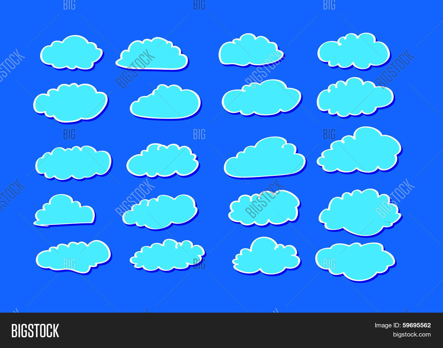 Images Design Clouds Vector & Photo (Free Trial) | Bigstock