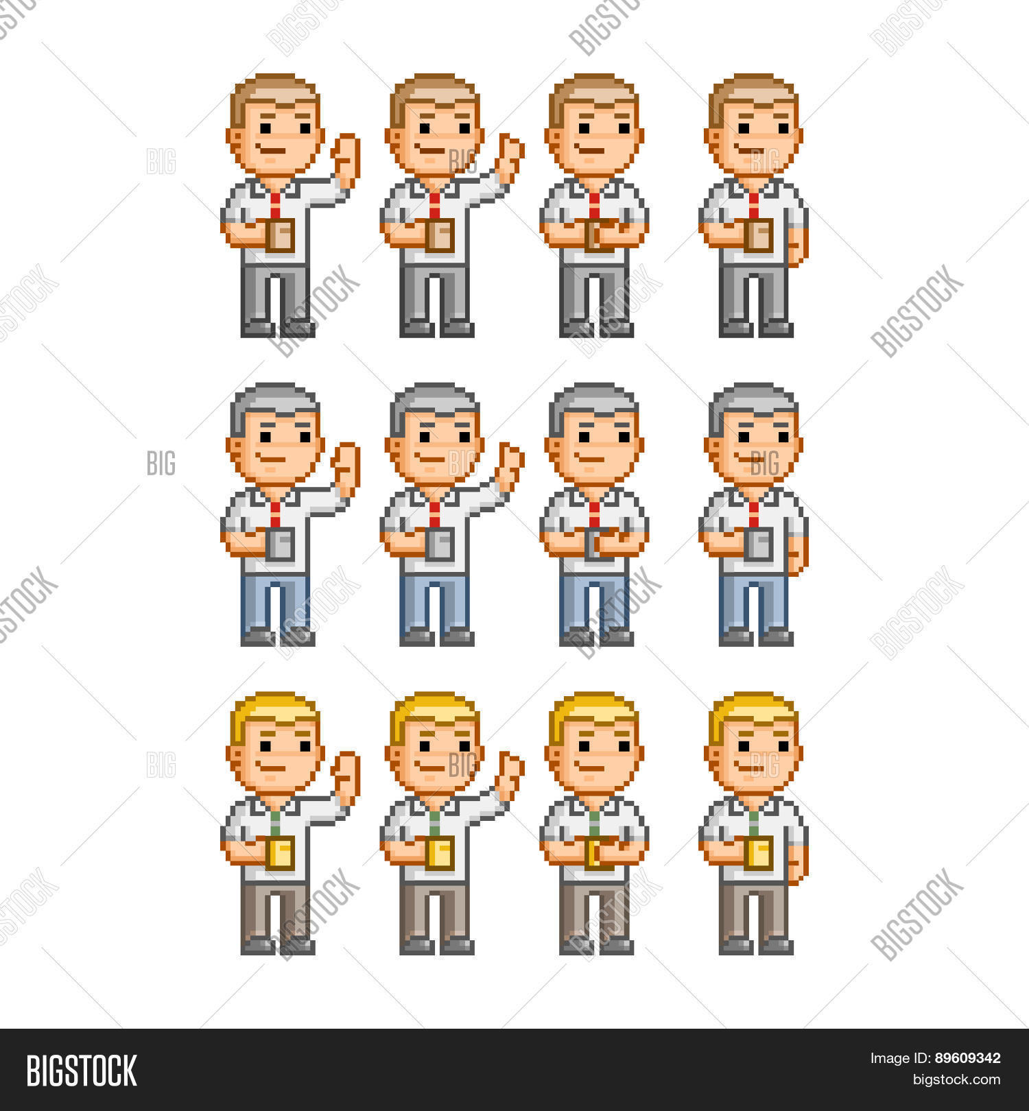 Pixel Art Collection Vector & Photo (Free Trial) | Bigstock