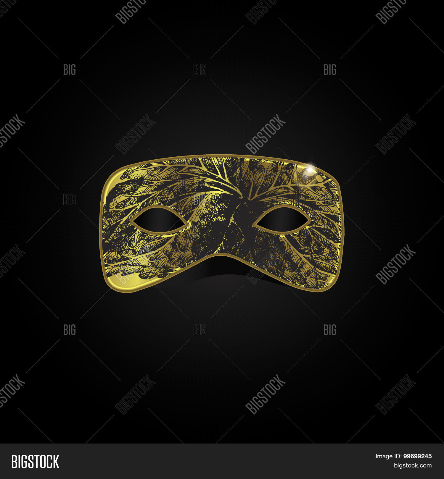 Vector Magic Gold Vector & Photo (Free Trial) | Bigstock