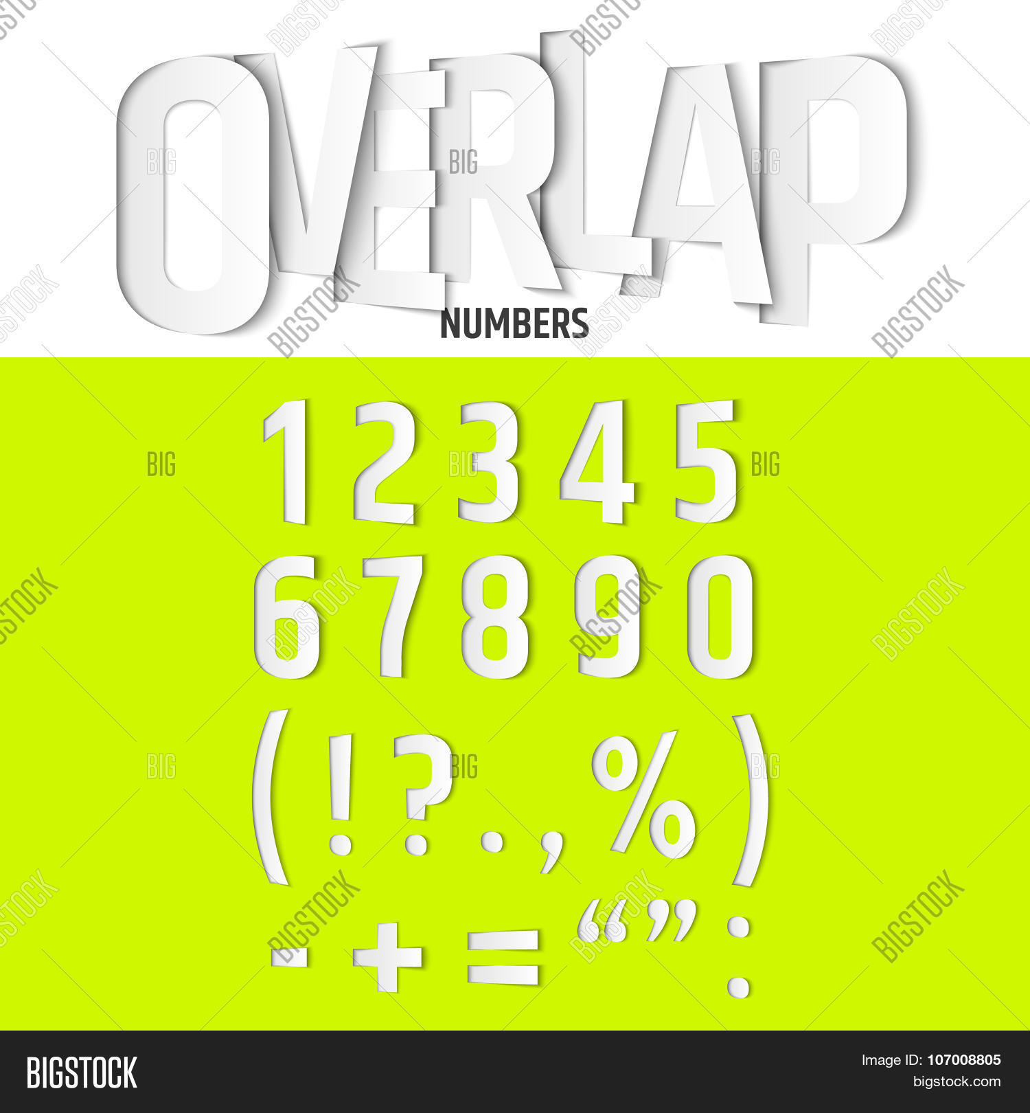 Vector Overlapping Vector & Photo (Free Trial) | Bigstock