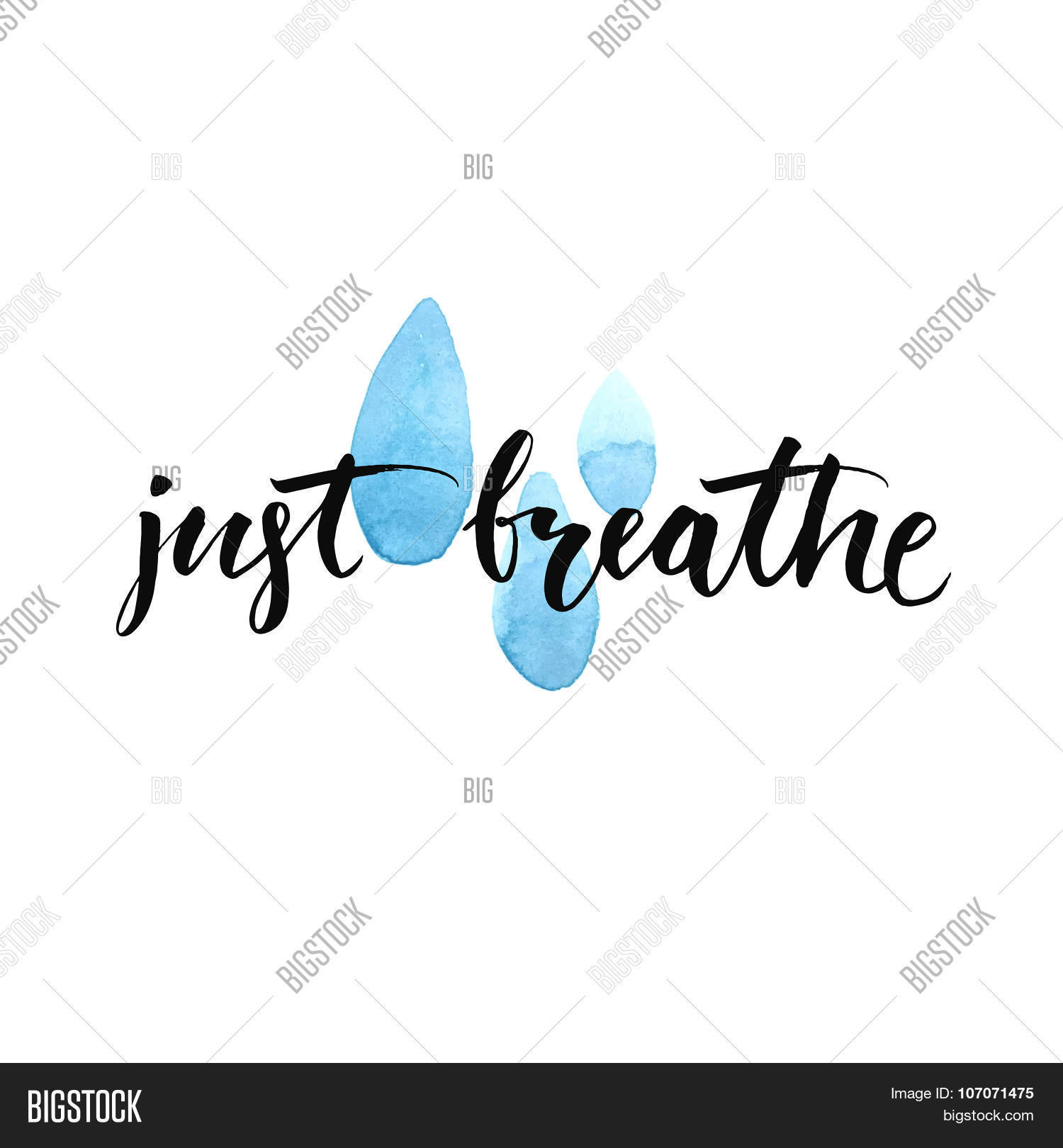 Just Breathe. Vector & Photo (Free Trial) | Bigstock