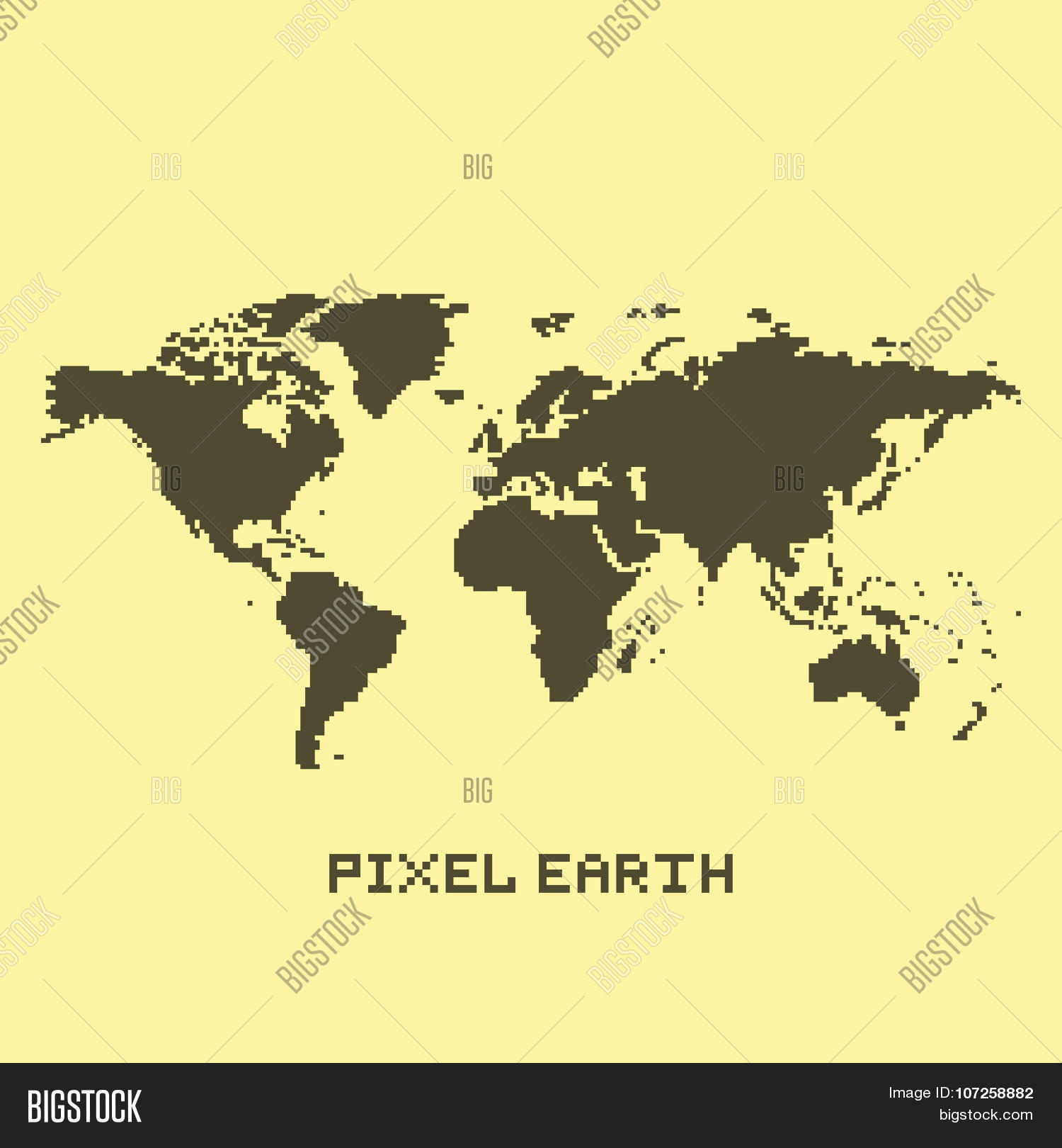 Pixel Art Isolated Vector & Photo (Free Trial) | Bigstock