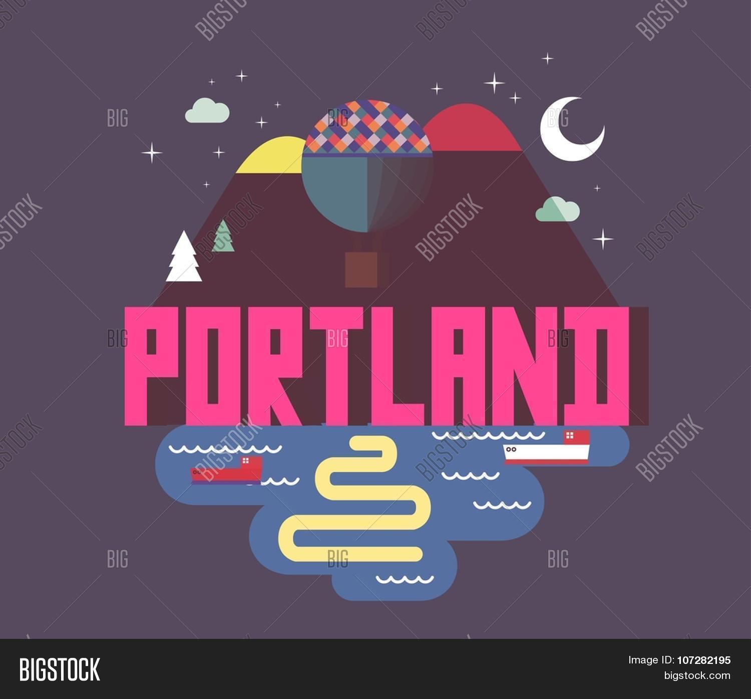 Portland, Oregon Vector & Photo (Free Trial) | Bigstock