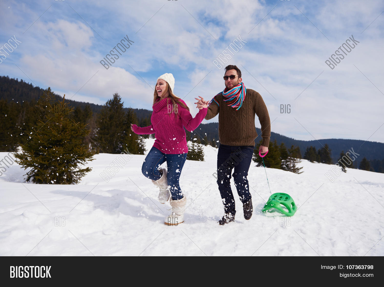 Romantic Winter Scene Image & Photo (Free Trial) | Bigstock