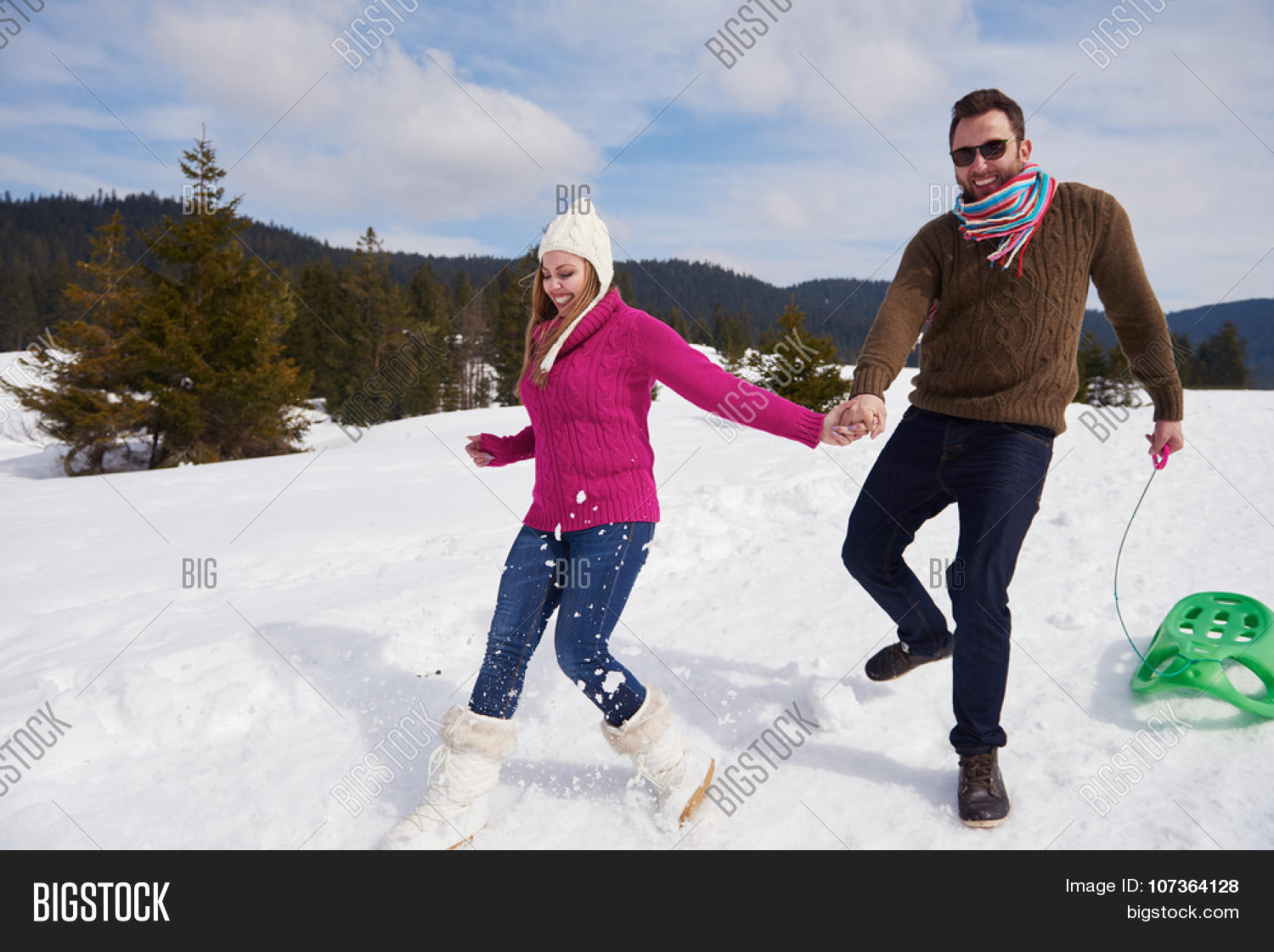 Romantic Winter Scene Image & Photo (Free Trial) | Bigstock