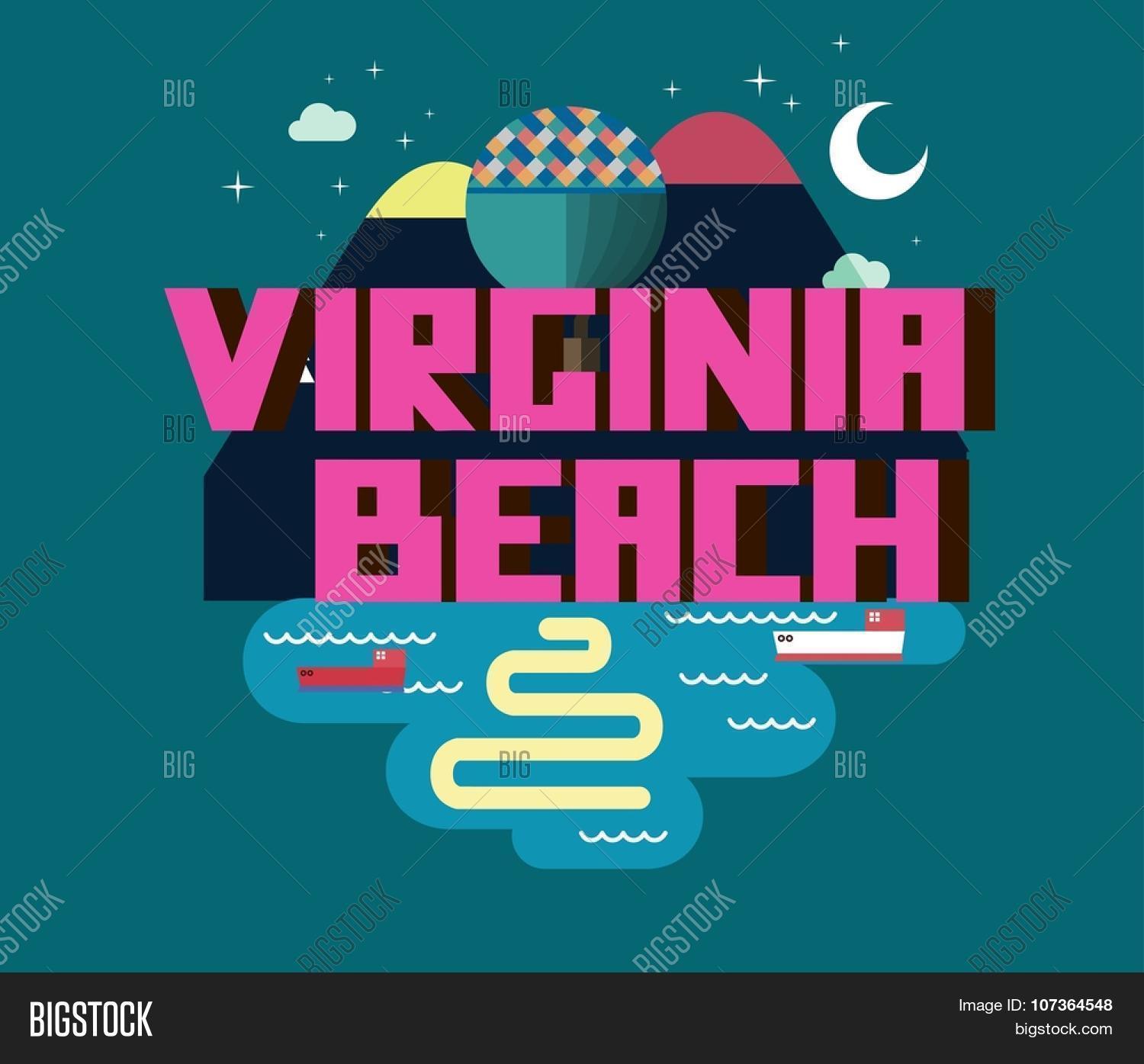 Virginia Beach Vector & Photo (Free Trial) | Bigstock