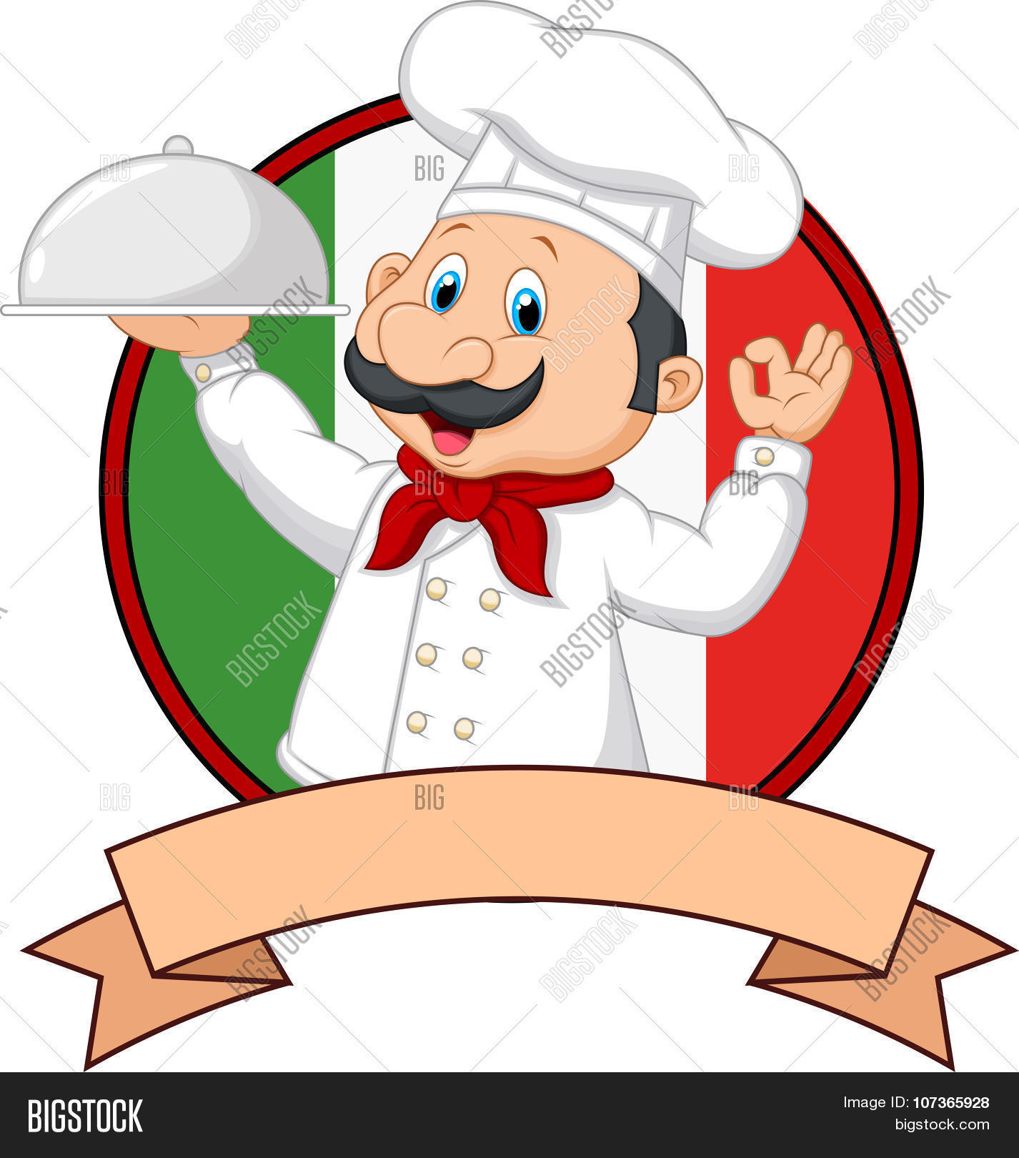 Cartoon Funny Chef Vector & Photo (Free Trial) | Bigstock