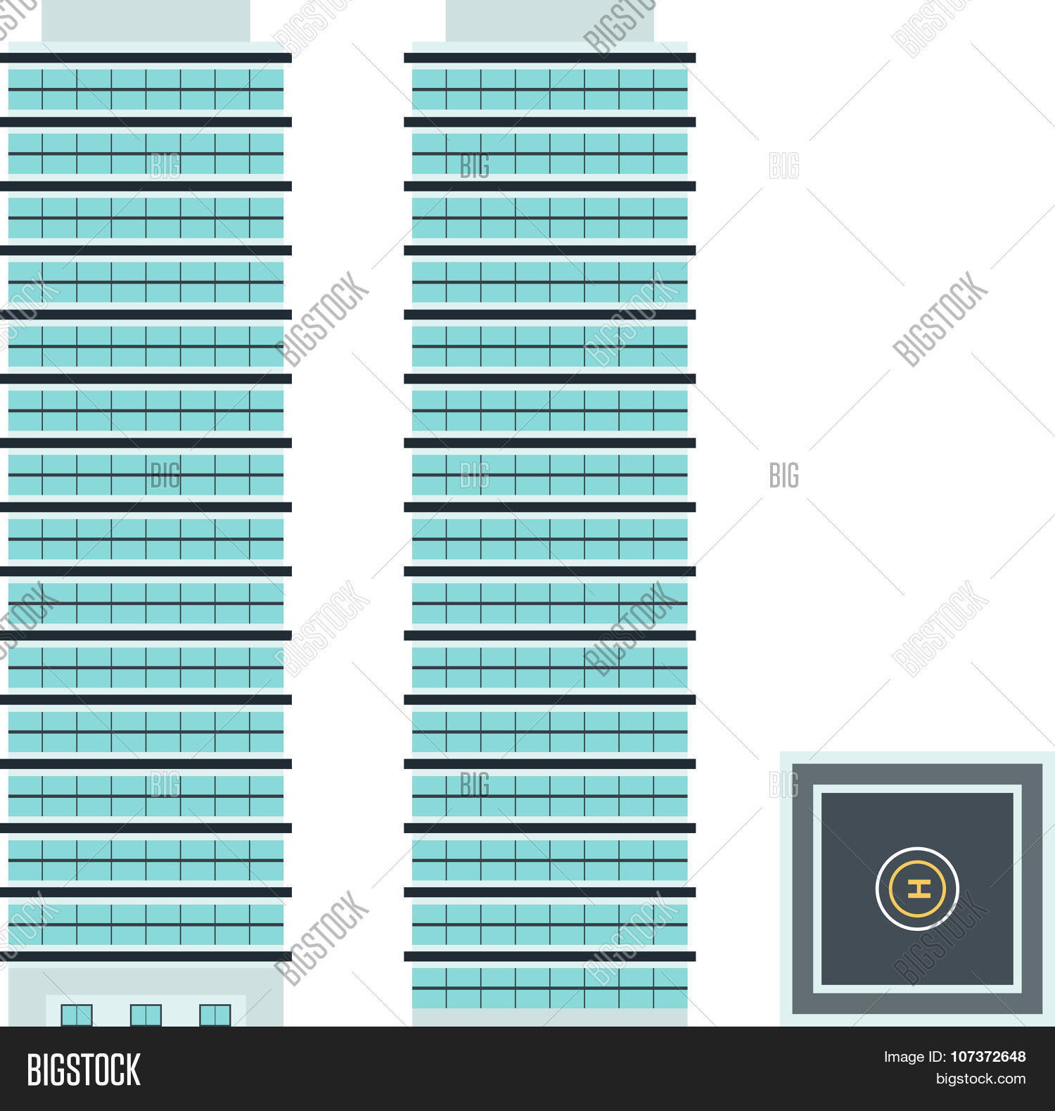 High-rise Building - Vector & Photo (Free Trial) | Bigstock