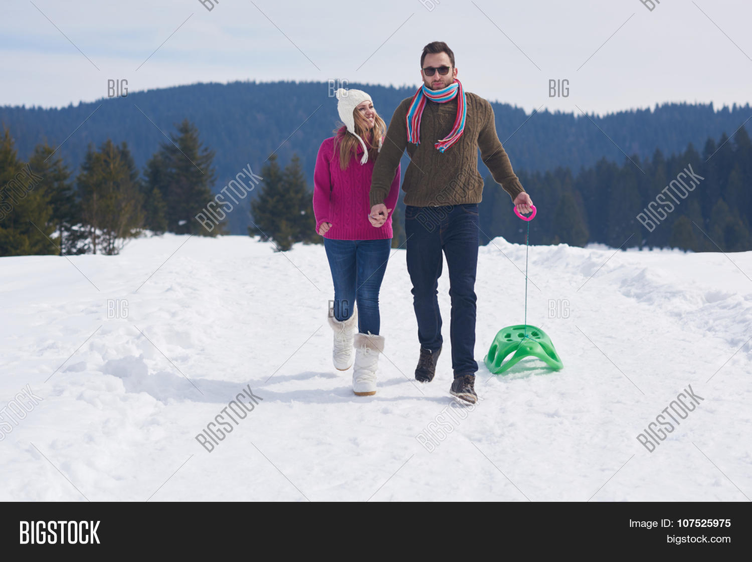 Romantic Winter Scene Image & Photo (Free Trial) | Bigstock