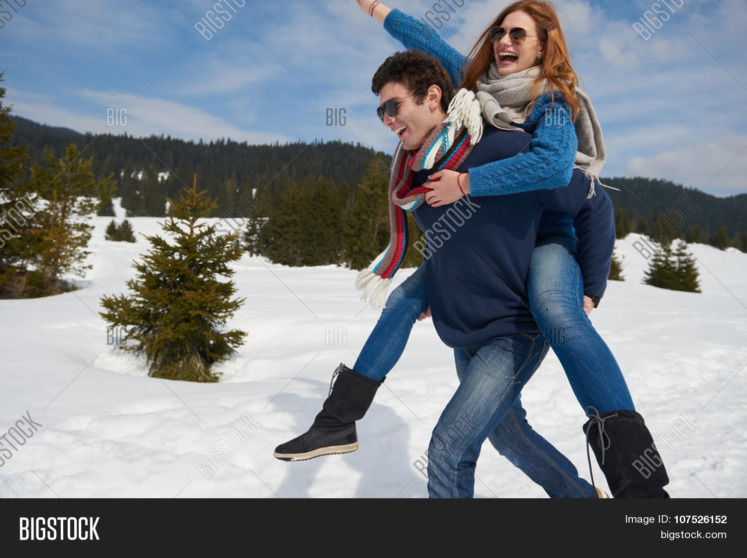 Romantic Winter Scene Image & Photo (Free Trial) | Bigstock