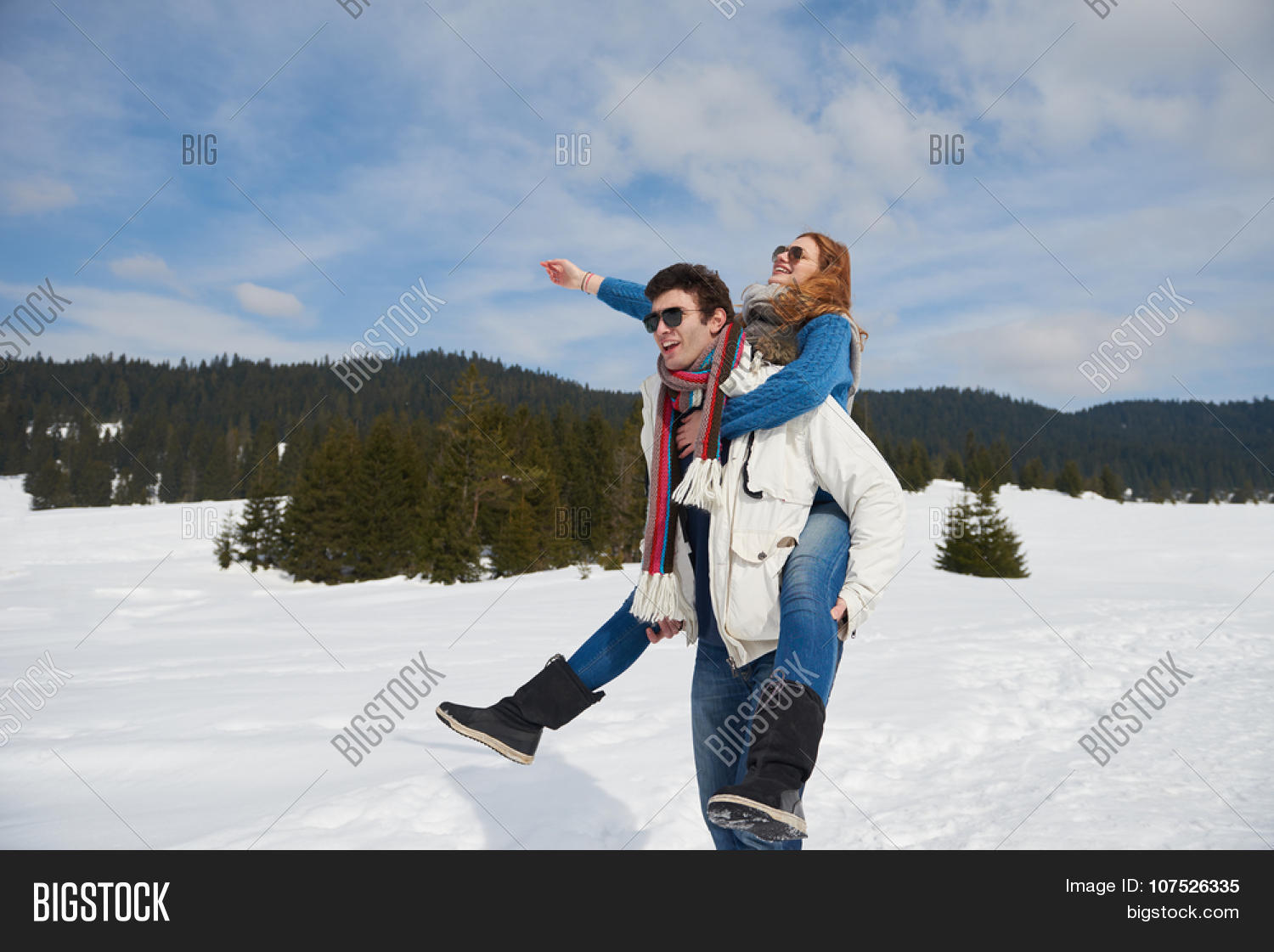 Romantic Winter Scene Image & Photo (Free Trial) | Bigstock