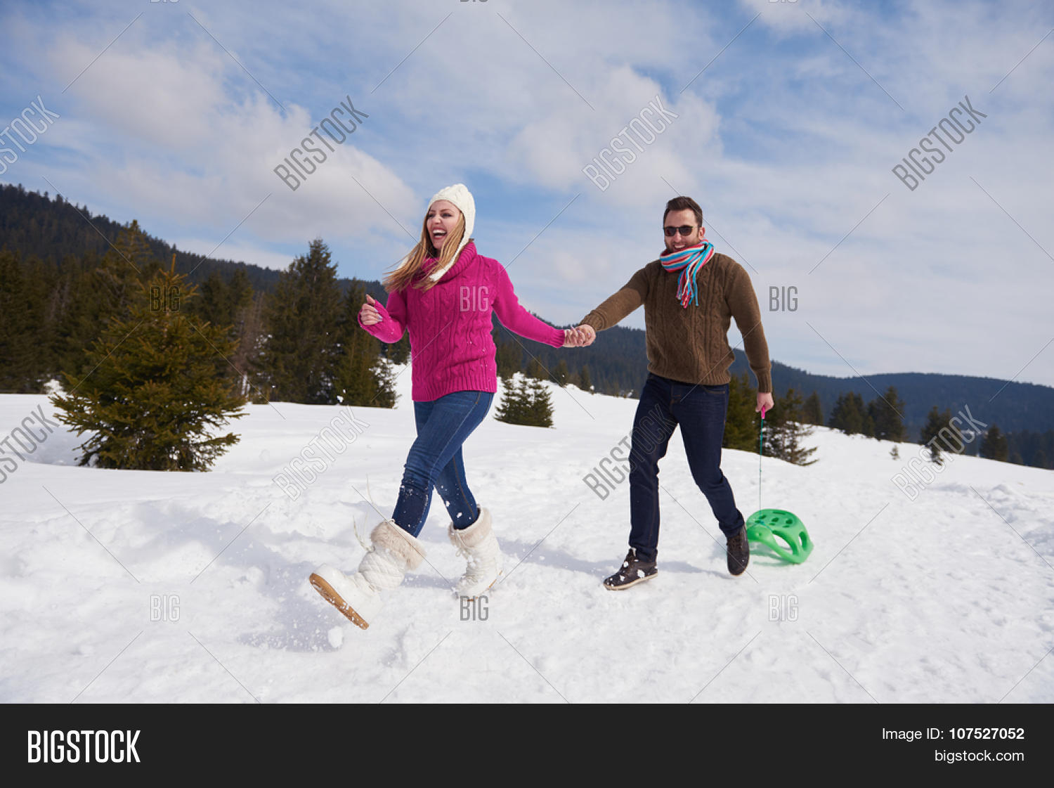 Romantic Winter Scene Image & Photo (Free Trial) | Bigstock