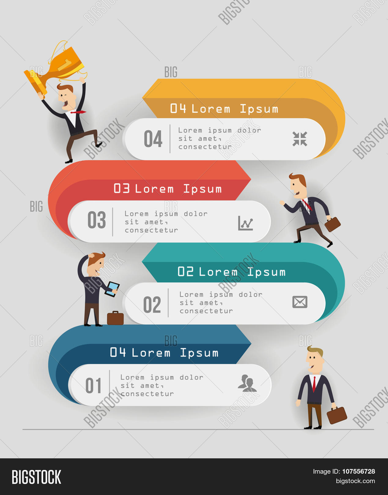 Business Timeline Vector & Photo (Free Trial) | Bigstock