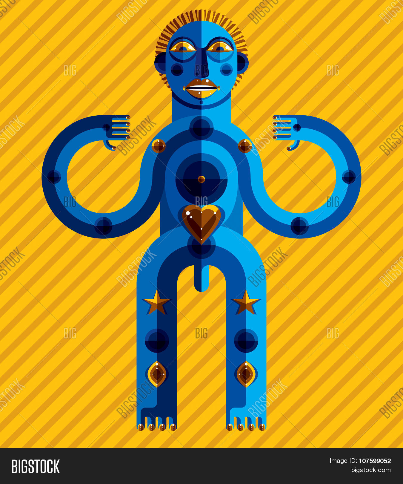 Cubism Theme Vector Vector & Photo (Free Trial) | Bigstock