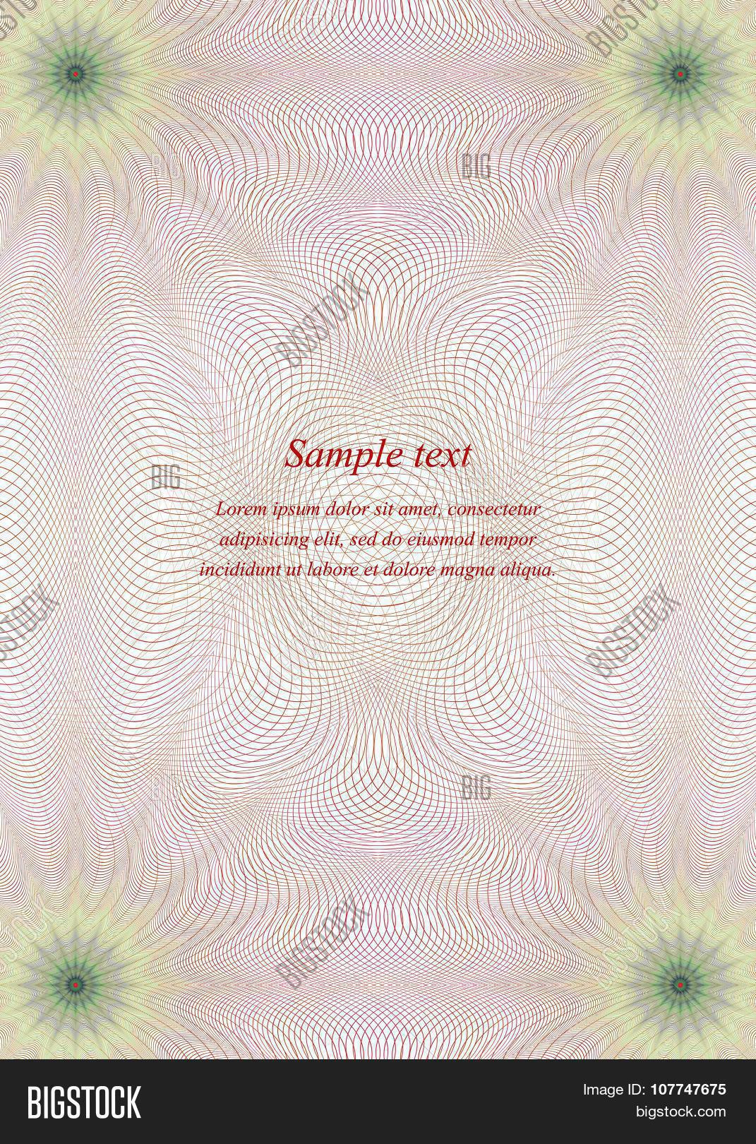 Page Watermark Design Vector & Photo (Free Trial) | Bigstock