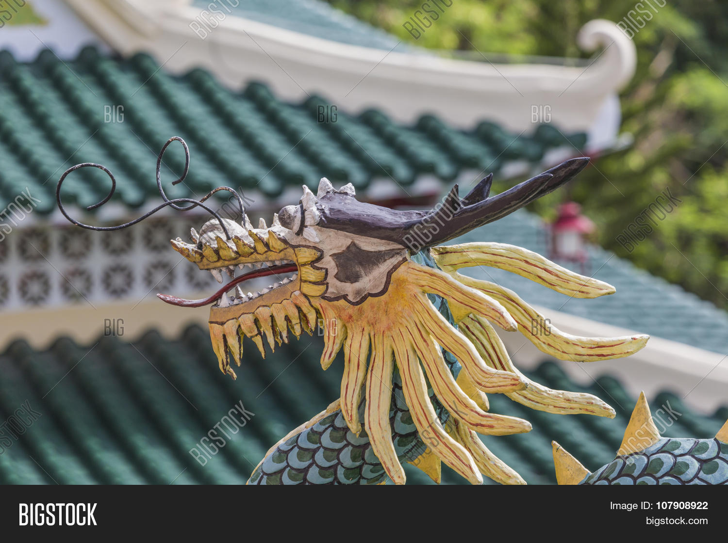 Pagoda Dragon Image & Photo (Free Trial) | Bigstock