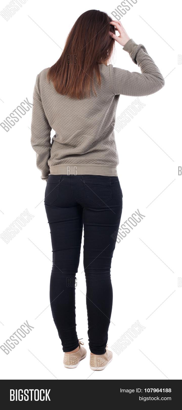 Back View Standing Image & Photo (Free Trial) | Bigstock