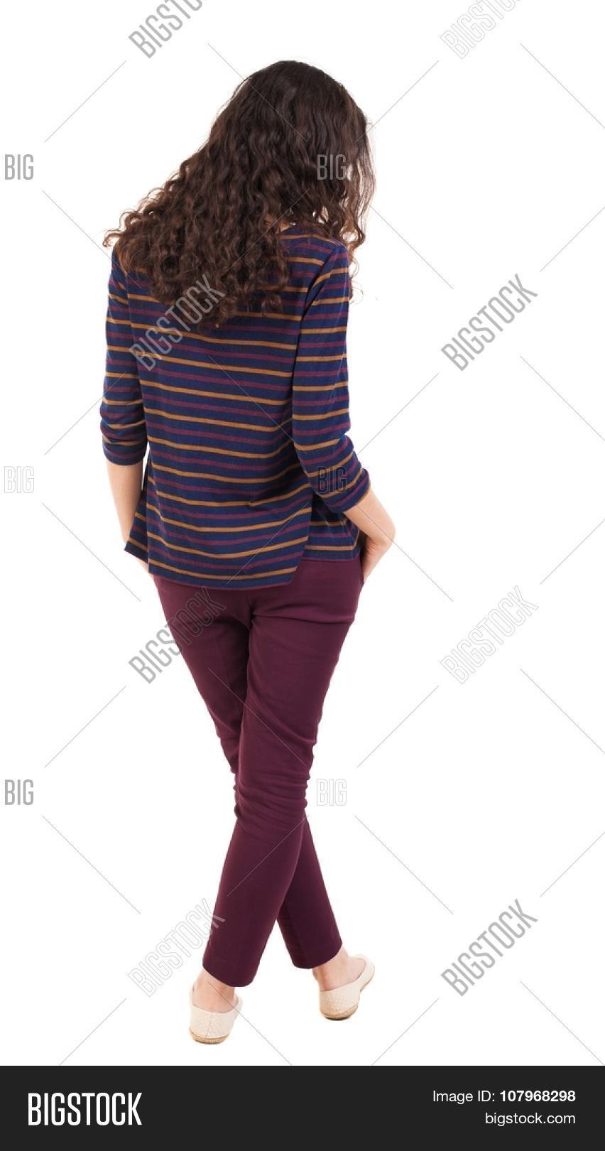 Back View Standing Image & Photo (Free Trial) | Bigstock