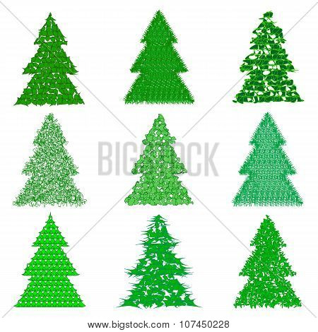 Collection Green Fur- Vector & Photo (Free Trial) | Bigstock