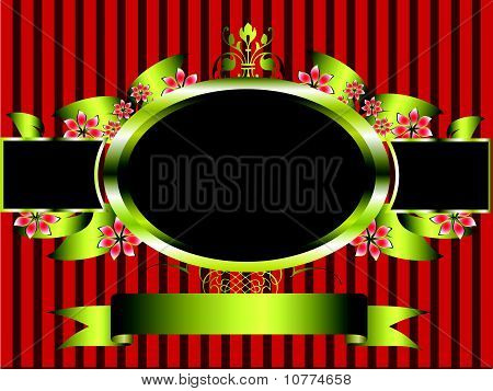 Silver Floral Frame Vector & Photo (Free Trial) | Bigstock