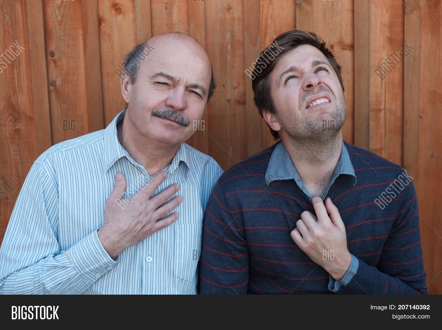 Two Tired Wet Men Image & Photo (Free Trial) | Bigstock