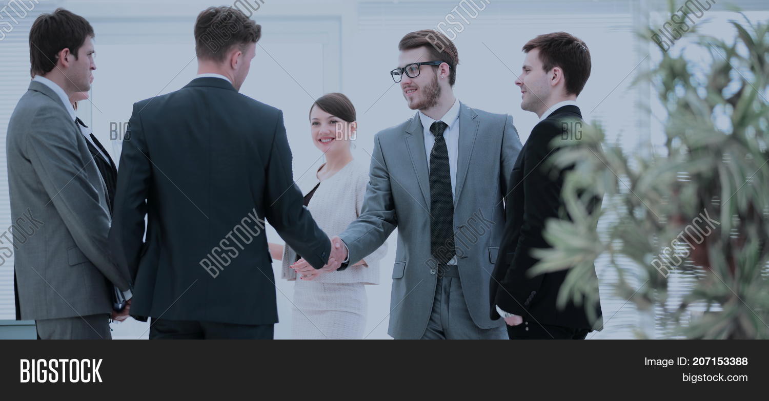 Greeting Business Image & Photo (Free Trial) | Bigstock