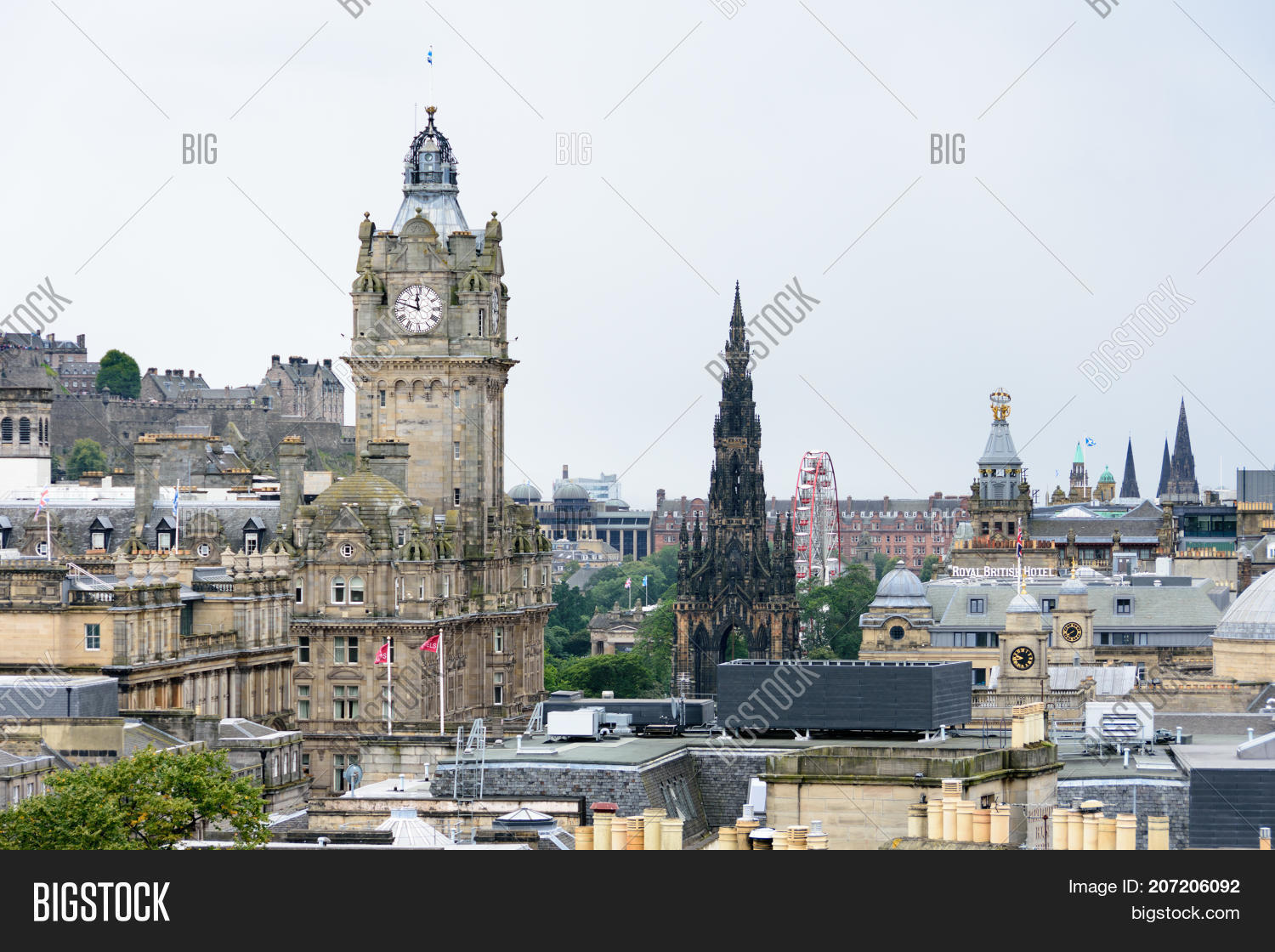 View Edinburgh Calton Image & Photo (Free Trial) | Bigstock